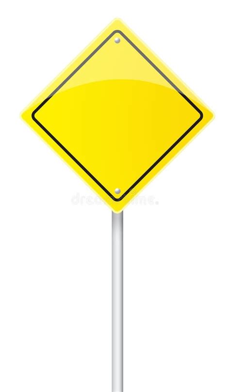 131 Blank Yellow Square Road Sign Photos Free And Royalty Free Stock