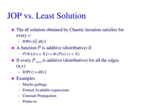 ppt iterative program analysis abstract interpretation powerpoint