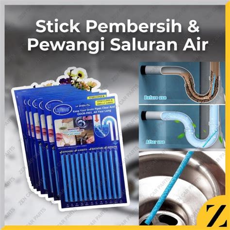 Jual Sani Stick Drain Pembersih Saluran Air Mampet Pewangi Pipa