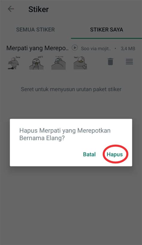 4 Cara Menghapus Stiker di WhatsApp secara Manual dan Permanen