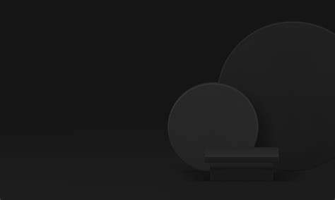 블랙 3d 쇼케이스 제곱 연단 모의 프로모션 프리젠 테이션 현실적인 벡터 일러스트 레이 션 0명에 대한 스톡 벡터 아트 및 기타 이미지 0명 3차원 형태 가정의 방