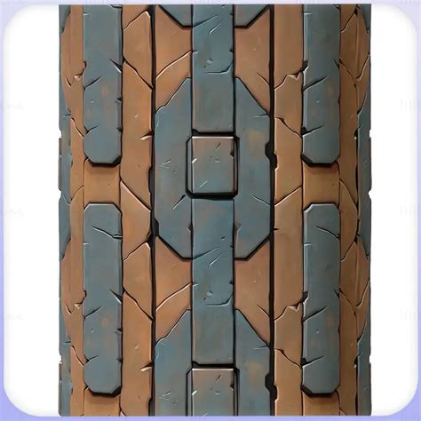 Stylized Floor Seamless Texture