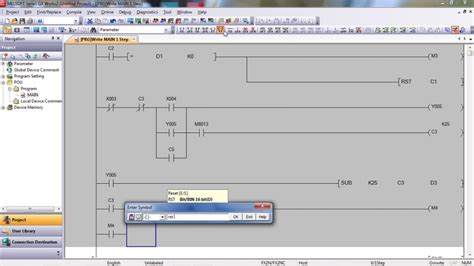 การเขียนวงจร Plc ไฟจราจร 2 แยก ด้วยการใช้โปรแกรม Gx Work2 Youtube