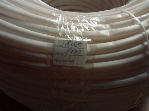 Трубка ТВ 40 кембрик 8 0 х 0 6 200 м белая Артикул тв40 8 0x0 6 2 300 руб Купить в