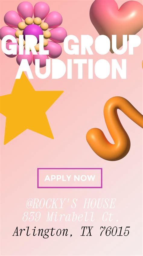 Girl Group Audition Rgirlgroups