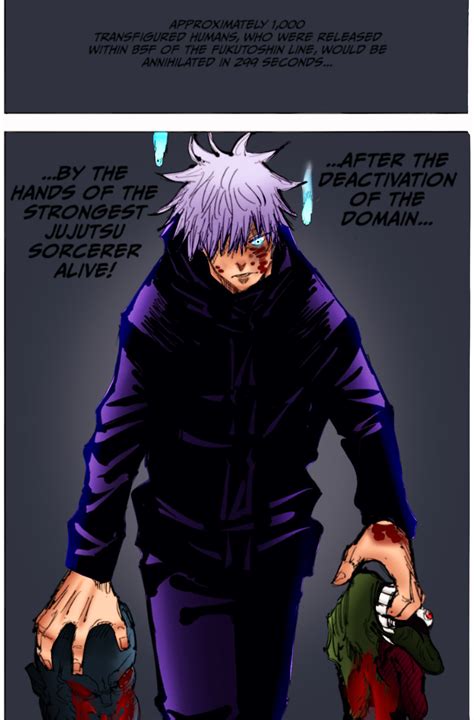 Gojo Color I Did R Jujutsukaisen