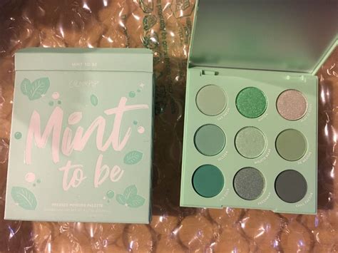 Colourpop Mint To Be Pressed Powder Eyeshadow Palette New | eBay