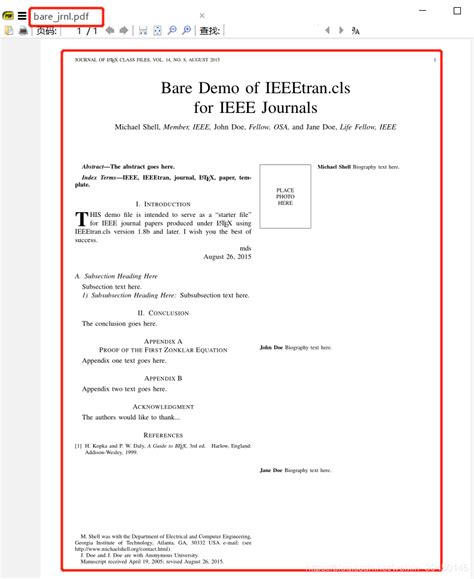 Latex：IEEE Trans期刊Latex模板下载_ieee trans模板-CSDN博客