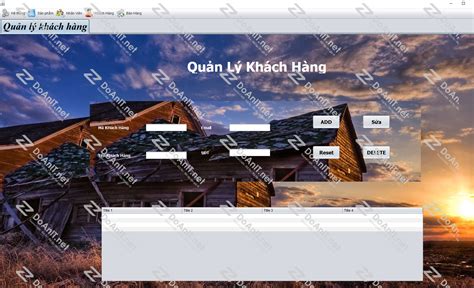 Đồ án Java Swing Phần Mềm Quản Lý Bán Hàng Doanit