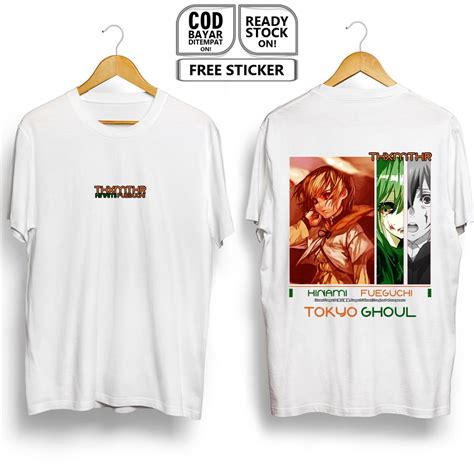 Jual KAOS HINAMI FUEGUCHI WAIFU TOKYO GHOUL ANIME MANGA KEN KANENKI