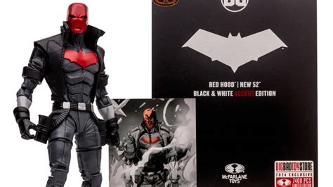 DC Multiverse Black White Accent Red Hood BBTS Exclusive The Toyark News