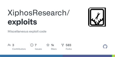 GitHub XiphosResearch Exploits Miscellaneous Exploit Code