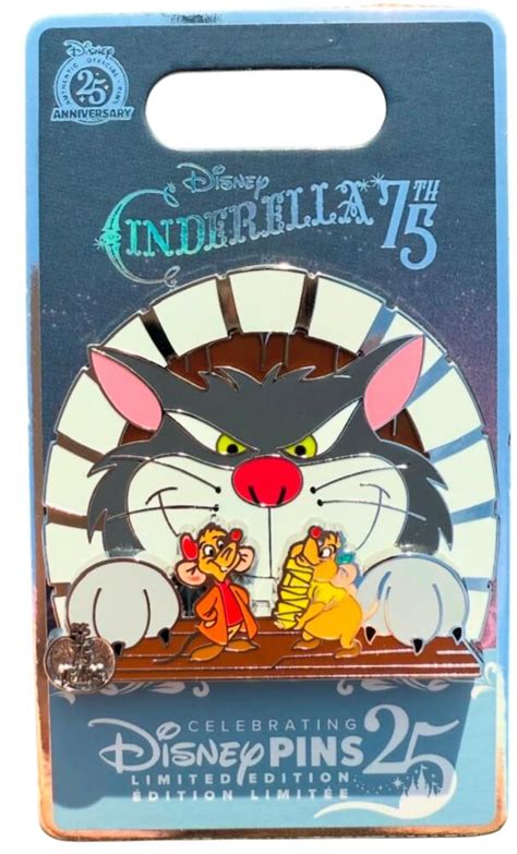 Cinderella Th Anniversary Lucifer Jaq Gus PIN