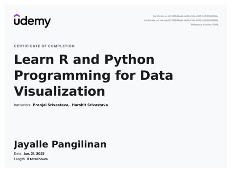Datascience Python Rprogramming Datavisualization Jayalle Pangilinan