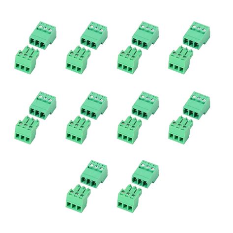 10 Set 3 Pin 3 81mm Pitch Pcb Mount Screw Terminal Nepal Ubuy