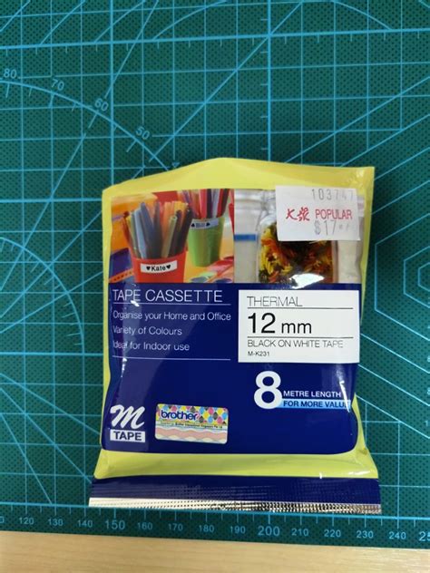 Brother Tape Cassette Thermal Mm Hobbies Toys Stationery Craft Craft Supplies Tools