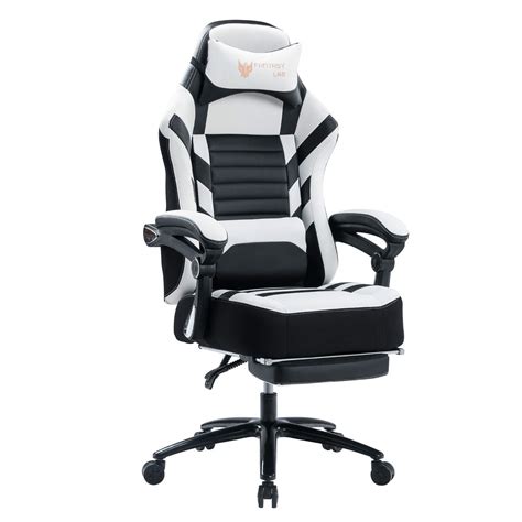 Buy Fantasylab Big And Tall Gaming Chair With Footrest 400lb Gaming