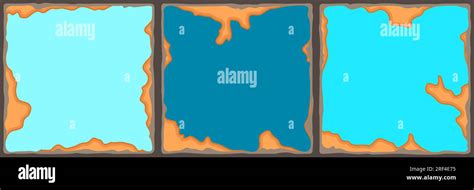 Ancient Ceramic Tile Wall Or Floor Texture Decorative Antique Stone Ornament Stock Vector