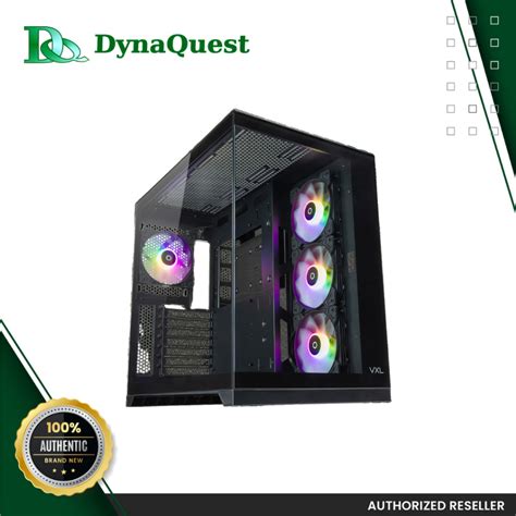 Tecware Vxl Evo Dual Chamber Atx Tg Case Shopee Philippines