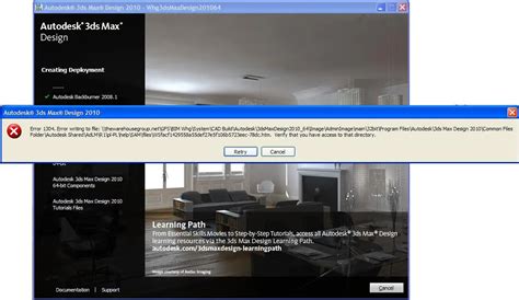 Deployment Error With 3DS Max Deployment Techyv
