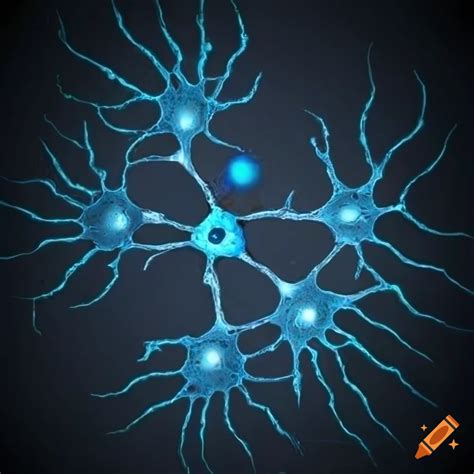 Abstract Representation Of A Single Neuron
