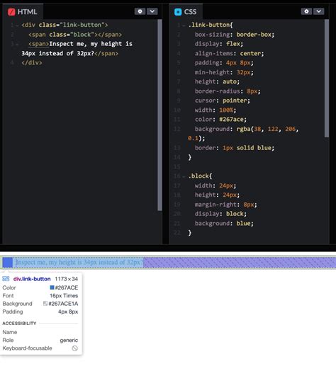 Css Border Box Is Still Adding The Border To The Height Of The