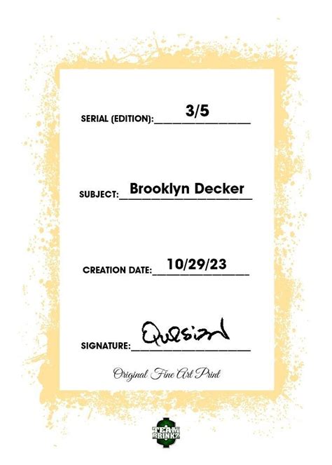 Brooklyn Decker Sexy Model Celebrity 35 Art Aceo Print Card Byq Pose