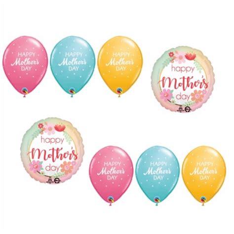 Loonballoon Mothers Day Theme Balloon Set 6x Latex Balloons 1 Kroger
