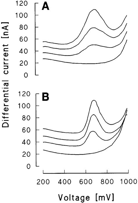 Differential Pulse Voltammograms DPV Showing Calibration Of An