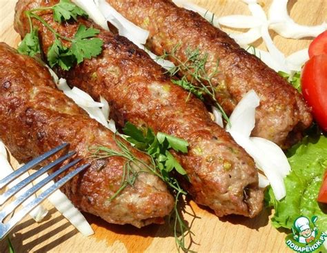 Люля кебаб с соусом «Терияки и фисташками Recept