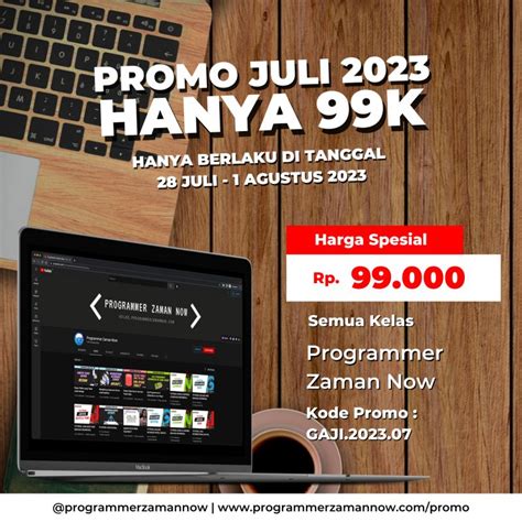 Programmer Zaman Now On Linkedin Laravel Android Nodejs Docker Spring Springboot Dart Git