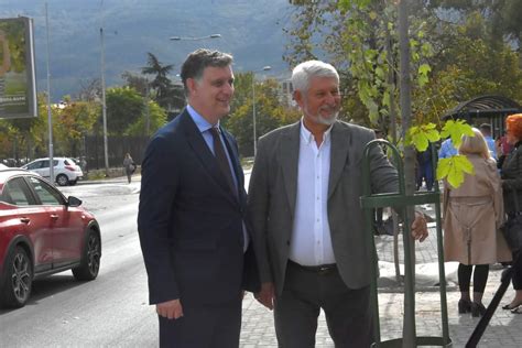 Delegacija Tivta na proslavi Dana opštine Karpoš Opština Tivat