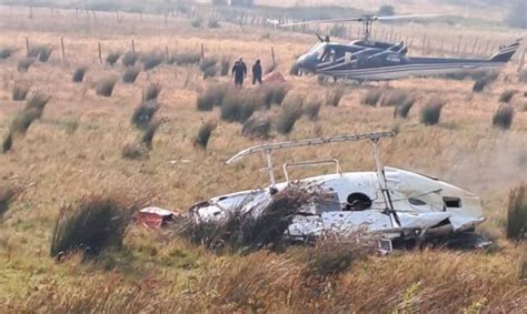 Helicóptero capotó mientras combatía incendio dos brigadistas fallecieron El contraste