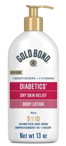 Gold Bond Diabetic Dry Skin Relief Lotion 13 Oz Pack Of 18 18 Pack