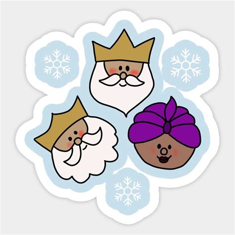Celebrate Three Kings Day With Our Reyes Magos Sticker