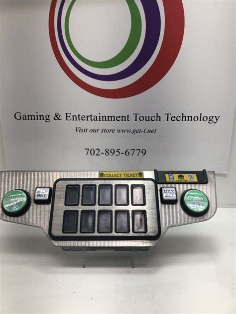 Spielo Vu Chrome Full Button Deck Full Deck With Plastic Push Buttons