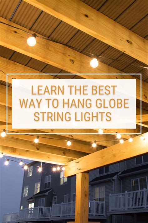 Learn How To Hang Outdoor String Lights Artofit