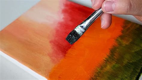 꽃바구니가 있는 풍경 그리는 법 그림 힐링 영상 💕 Youtube