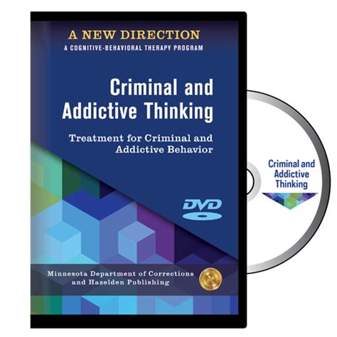 Hazelden Publishing Criminal And Addictive Thinking Dvds