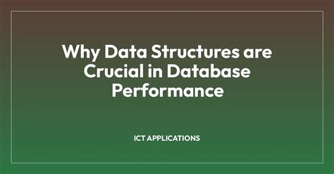 Why Data Structures Are Crucial In Database Performance Lis Library And Information Science