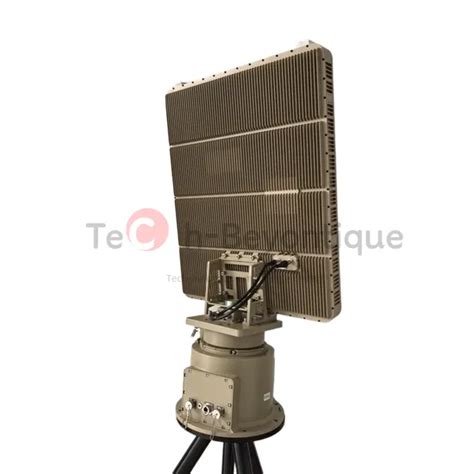 Fpv Uav Drone Detector X Band Surveillance Radar Drone Detection Defense System X Band Radar