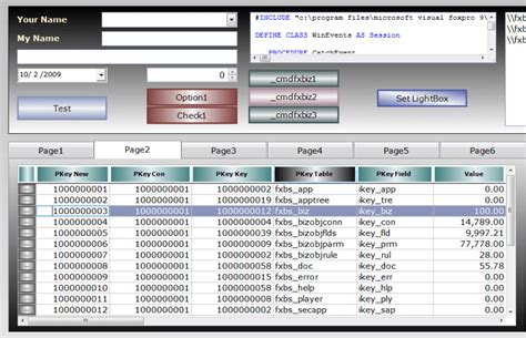 Skins Microsoft FoxPro Tek Tips