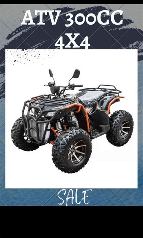Atv 300cc 4x4 Looking For On Carousell