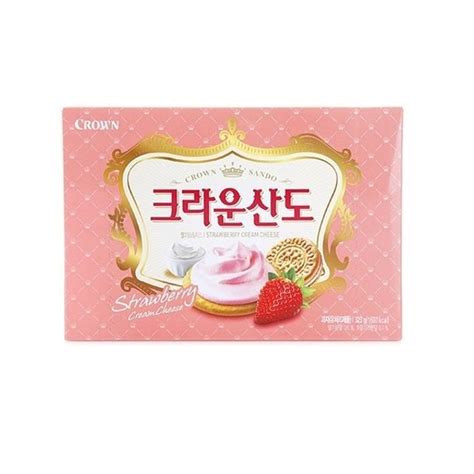 [크라운] 산도딸기크림치즈 322g 홈플러스 택배배송