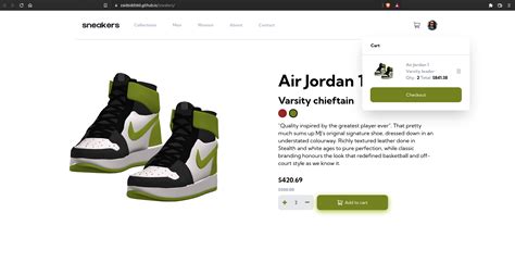 Add A 3d Product Page For Nike Air Jordan · Issue 161 · Coders Evoke