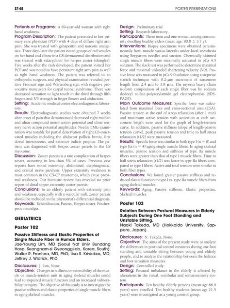 Pdf Poster 102 Passive Stiffness And Elastic Properties Of Single