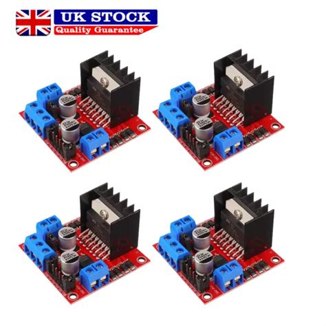 L298n Dual H Bridge Dc Stepper Motor Driver Controller Board Arduino Esp32 X 4pc £979 Picclick Uk