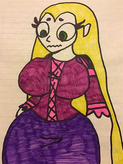 Rapunzel Has A Big Problem By Seliciasticks On Deviantart