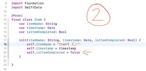 How To Provide Default Value For Swift Data Like In 1st Image Or 2nd