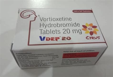 Vortioxetine Tablet Trintellix Latest Price Manufacturers And Suppliers